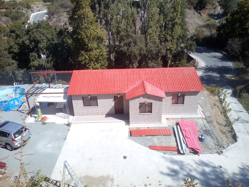 Cyprus Project - Low Cost Prefabricated Steel House