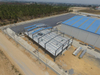 Two-Story Steel Structure Warehouse, Low Cost Steel Frame Warehouse ...